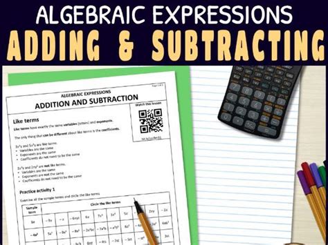 Grade 8 Maths Term 1 Algebra Lessons And Assessments Bundle Caps Teaching Resources