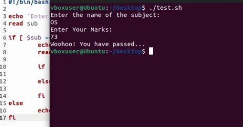 Decision Making Linux Naukri Code