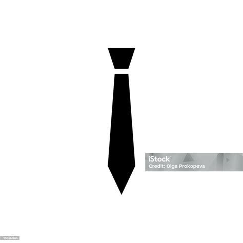 흰색 배경에 고립 된 유행 플랫 스타일에서 아이콘 타이 웹 사이트 디자인 로고 Ui 애플 리 케이 션에 대 한 넥타이 기호입니다