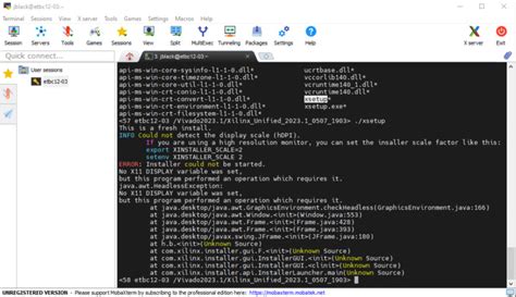 Im Getting An Error Attempting To Install Vivado Xilinxunified20231