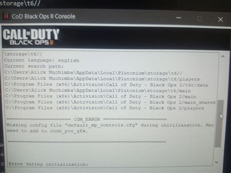Missing Config File Plutonium
