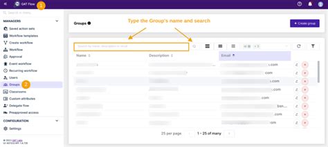 Change Individual Google Group Settings In GAT Flow