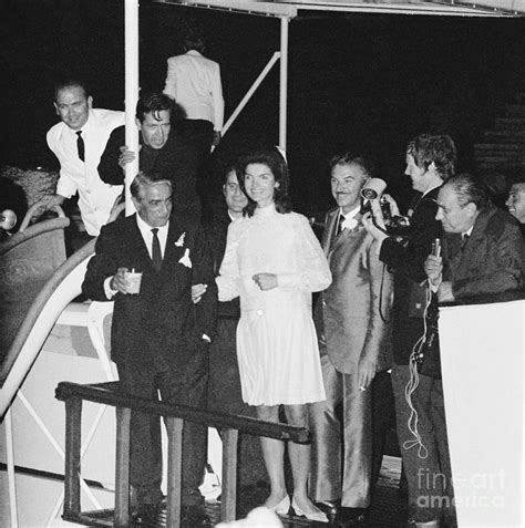 Jacqueline Kennedy And Aristotle Onassis By Bettmann