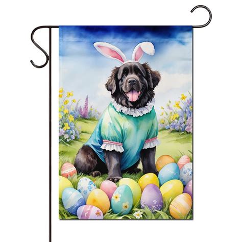 Newfoundland Flag Easter Egg Hunt Garden