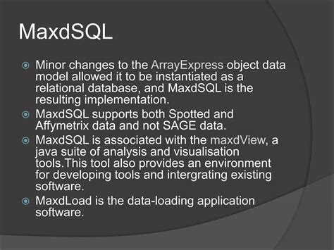 Microarrays Databasespptx