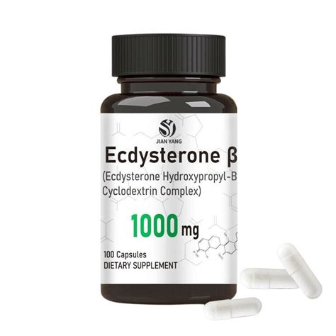 1000mg Ecdysterone Capsules – Iron Edges