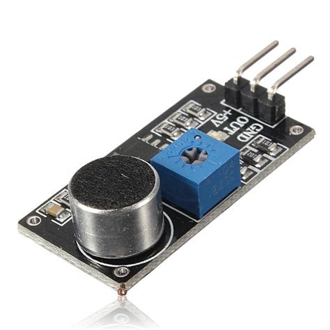 Sound Detection Sensor Module Lm393 Chip Electret Microphone For