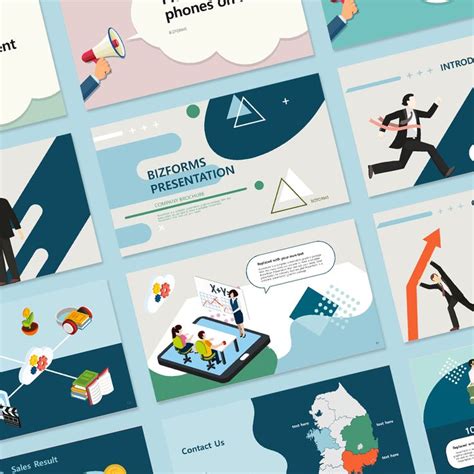 [비즈폼] 비즈니스 일러스트 Ppt 템플릿 패키지 비즈니스 일러스트 일러스트ppt Ppt Ppt템플릿 Template 템플릿 Ppt레이아웃 Ppt디자인