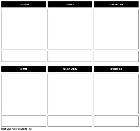 Plot Structure Plot Diagram Template And Activities