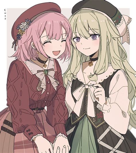 Ootori Emu And Kusanagi Nene Project Sekai Drawn By Serivyrlw