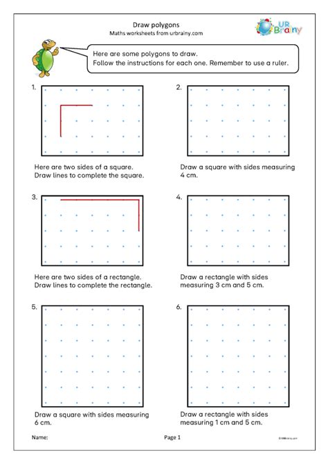 Draw Polygons 1 Geometry Shape By