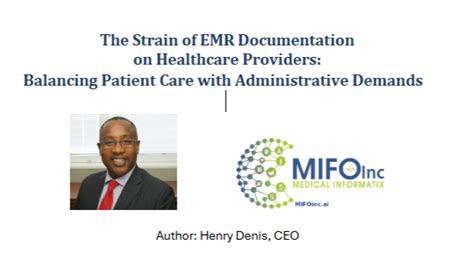 The Strain Of Emr Documentation On Healthcare Providers Balancing Patient Care With