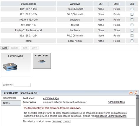 Public Ip Addresses Showing Up In Inventory Spiceworks Support Spiceworks Community