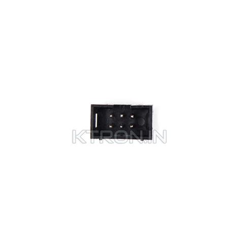 Buy 6 Pin Box Header Straight Male 3 X 2 Pin Ktron India