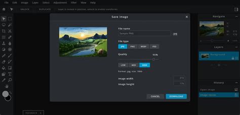 How To Resize Images With Pixlr