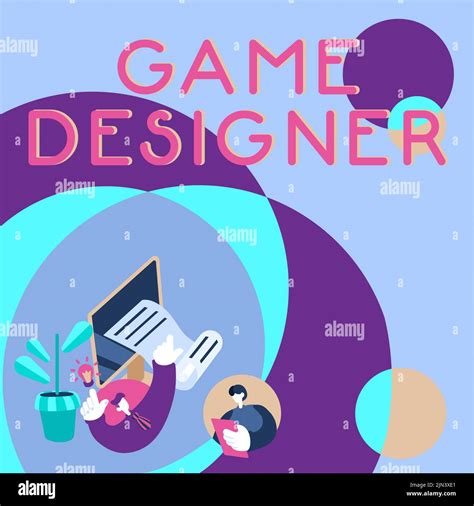 conceptual caption game designer concept meaning campaigner pixel