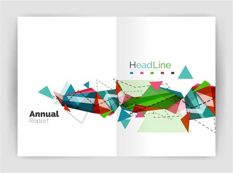 Premium Vector Triangle Abstract Background