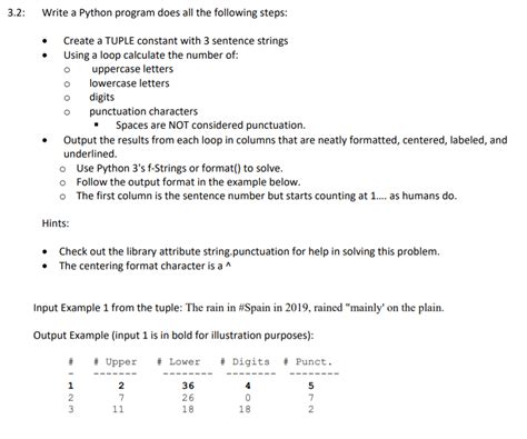 Solved Write A Python Program Does All The Following