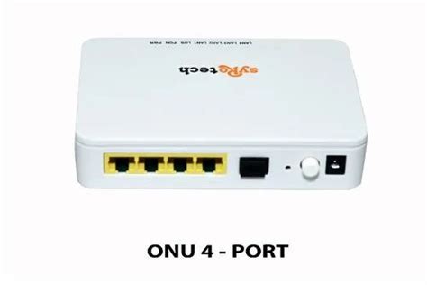 Syrotech 4 Port Optical Network Unit For Networking Packaging Type Box At ₹ 1525 Piece In Mumbai