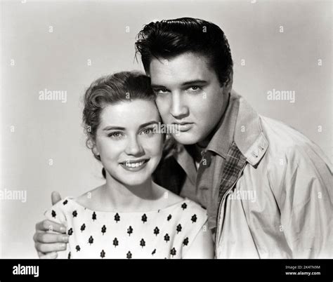 Elvis Presley And Dolores Hart In King Creole Paramount 1958