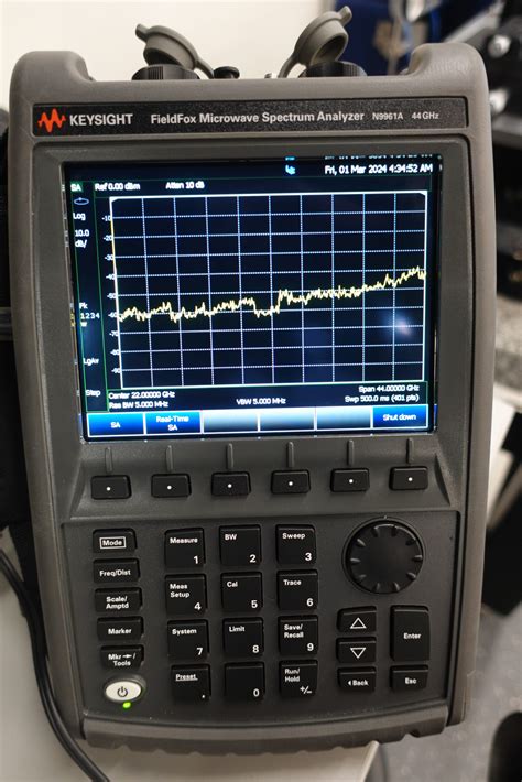 Keysight N9961a Fieldfox Handheld Spectrum Analyzer 44 Ghz