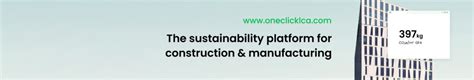 10 Key Facts About Building Life Cycle Assessment One Click Lca One