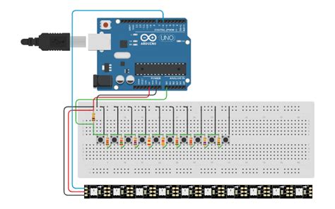 Circuit Design 10 Switch Example Tinkercad