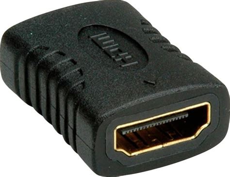 Value Adapter 1x Hdmi Bus 1x Hdmi Bus Zwart Conradbe