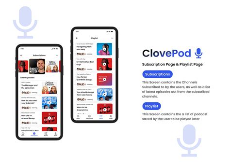 Podcast App Ui Design On Behance