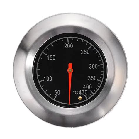 스테인레스 스틸 그릴 온도계 게이지 바베큐 바베큐 피트 스모커 그릴 온도계 게이지 섭씨 60 430 도 1pc Aliexpress