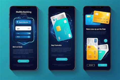 Premium Photo Secure Mobile Banking Buy By Card Online Payment App
