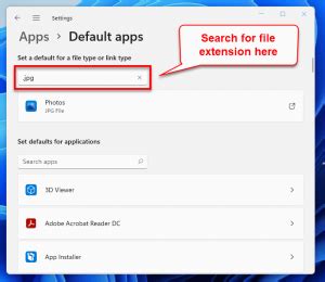 How To Change Default App For File Extension In Windows 11