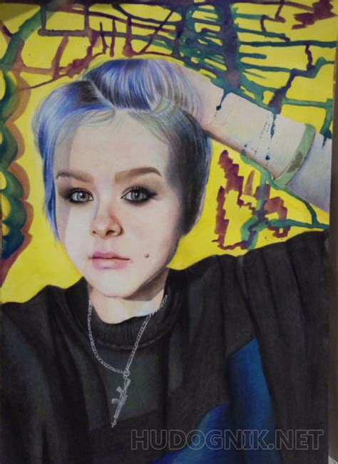 Картина Портрет Размеры 30x40 Год 2021 Цена 0 рублей Художник Агаревская Татьяна Сергеевна