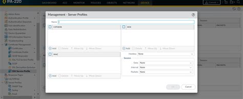 Configure An Ssh Service Profile