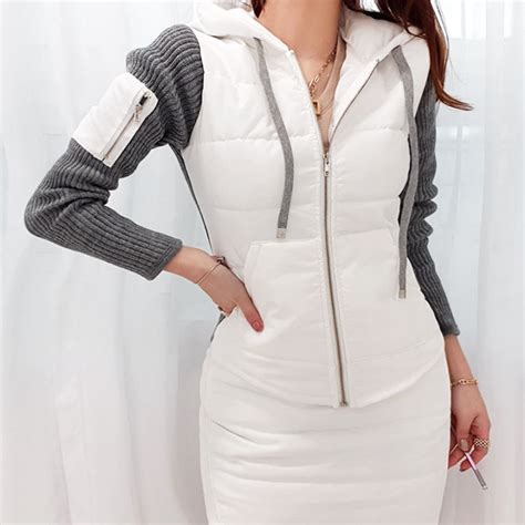 금찌 파우더 후드 패딩 투피스 세트 St4457s 에이블리