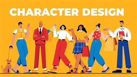 Flat Character Design Olga Arkhipova Character Flat Design Character Design Illustration