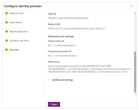 Configure O Provedor B2c Do Azure Active Directory Usando Interface Na Visualização Power