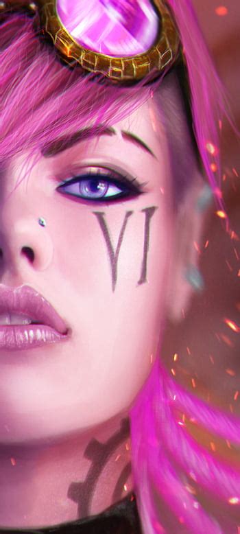 VI Arcane Waifu Lol Violet Leagueoflegends Badgirl Netflix Girl