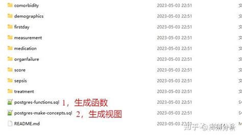 手把手教会你认识跟安装mimic iv物化视图 知乎