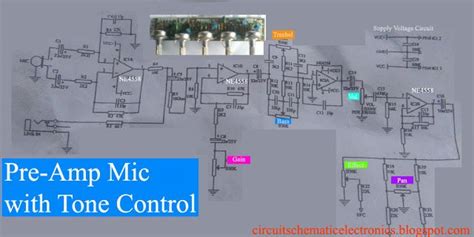 Skema Tone Control Mixer Materi Belajar Online
