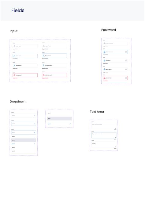 Design System UI Kit On Behance