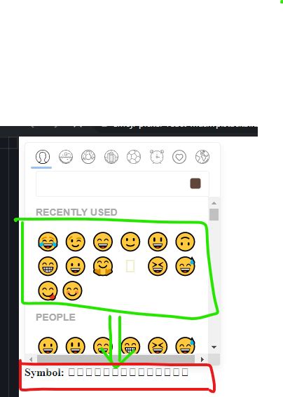 Display Incorrect Emoji With Start Show Is Native Emoji On Window Issue Ealush Emoji