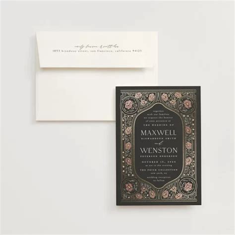Whose Name Goes First On A Wedding Invitation Modern And Classic Etiquette