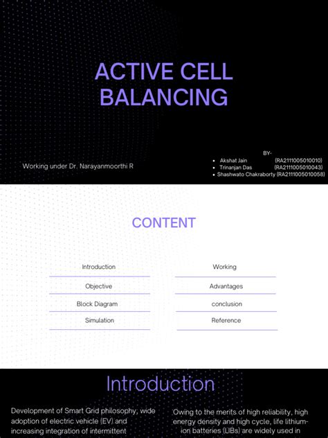 Active Cell Balancing Pdf