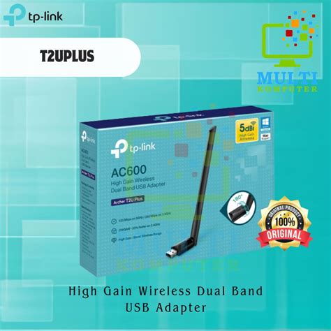Jual TP LINK AC High Gain Wireless DualBand USB Adapter Archer T U Plus Shopee Indonesia