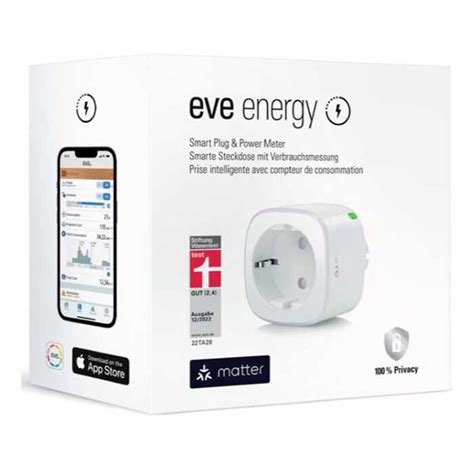Eve Energy Matter Smart Plug Clear Techinn