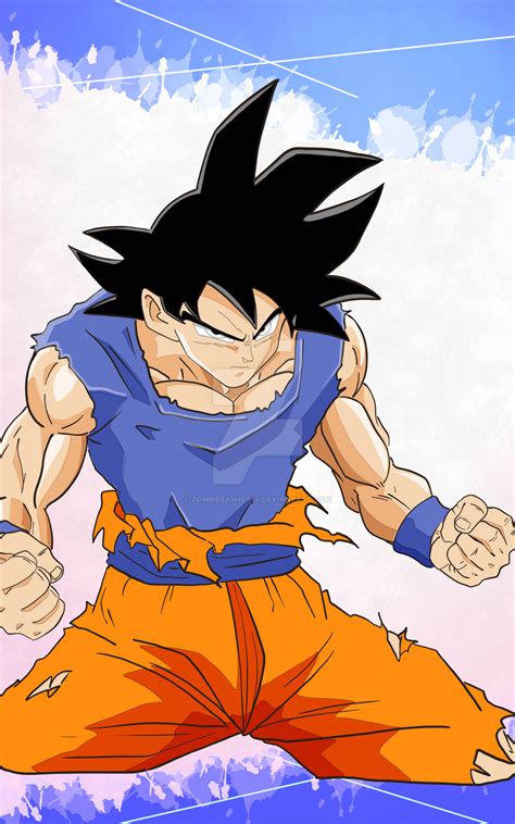 True Ultra Instinct Goku By Zombiebasher64 On Deviantart