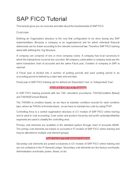 Sap Fico Tutorial Pdf Pdf Sap Fico Tutorial Pdf Pdf