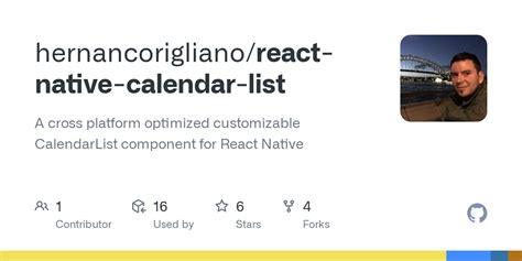 Github Hernancoriglianoreact Native Calendar List A Cross Platform