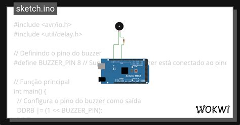 Buzzer Wokwi Esp32 Stm32 Arduino Simulator